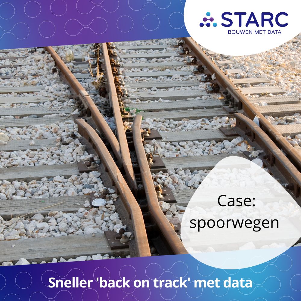 Storingen op spoorwissels op het spoor zijn met data | STARC